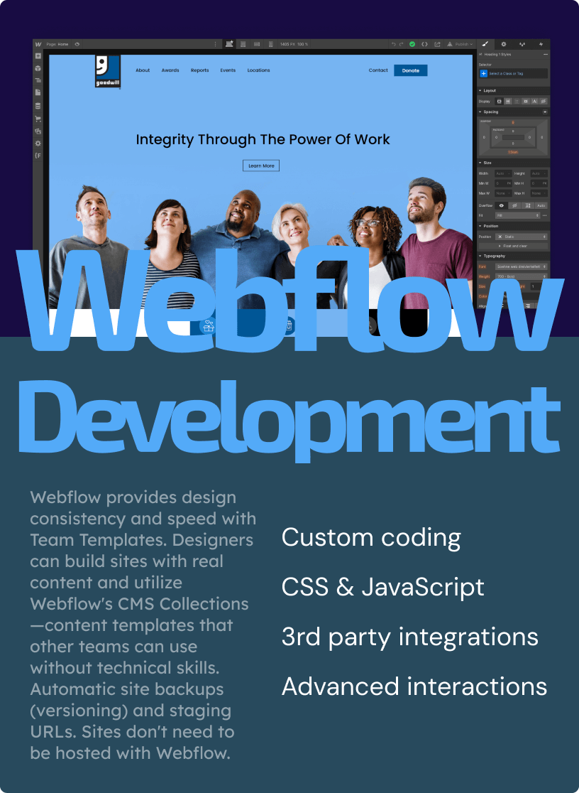Expert Webflow Development for Digital Agencies | Brylliant Solutions